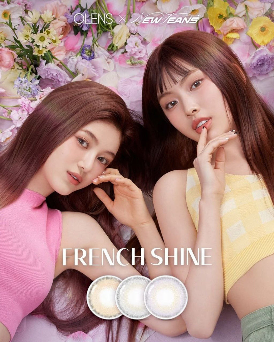 [Buy 2 Get 1 FREE] OLENS French Shine Lavender (1 Day, 10 lens/box ...