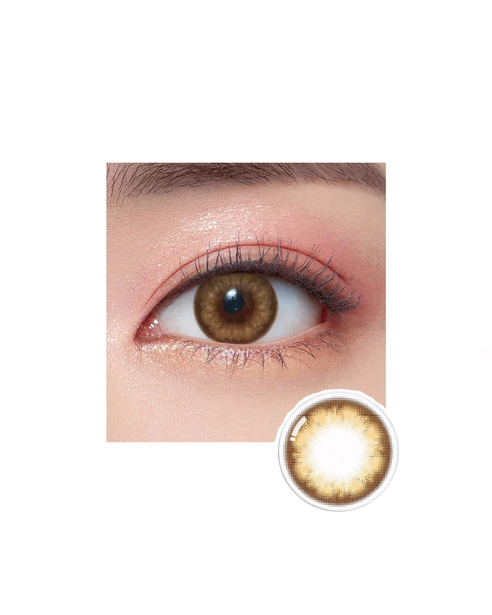[Buy 2 Get 1 FREE] OLENS Honey Shine Brown (1 Day, 10 lens/box ...